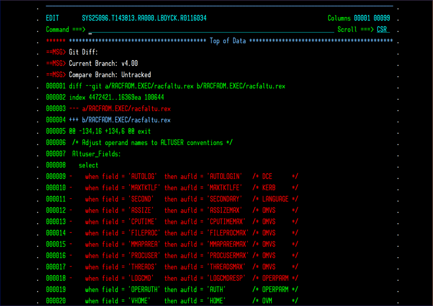 z/OS ISPF Git Interface (ZIGI) — An Introduction to Git Usage for the Developer Using ISPF
